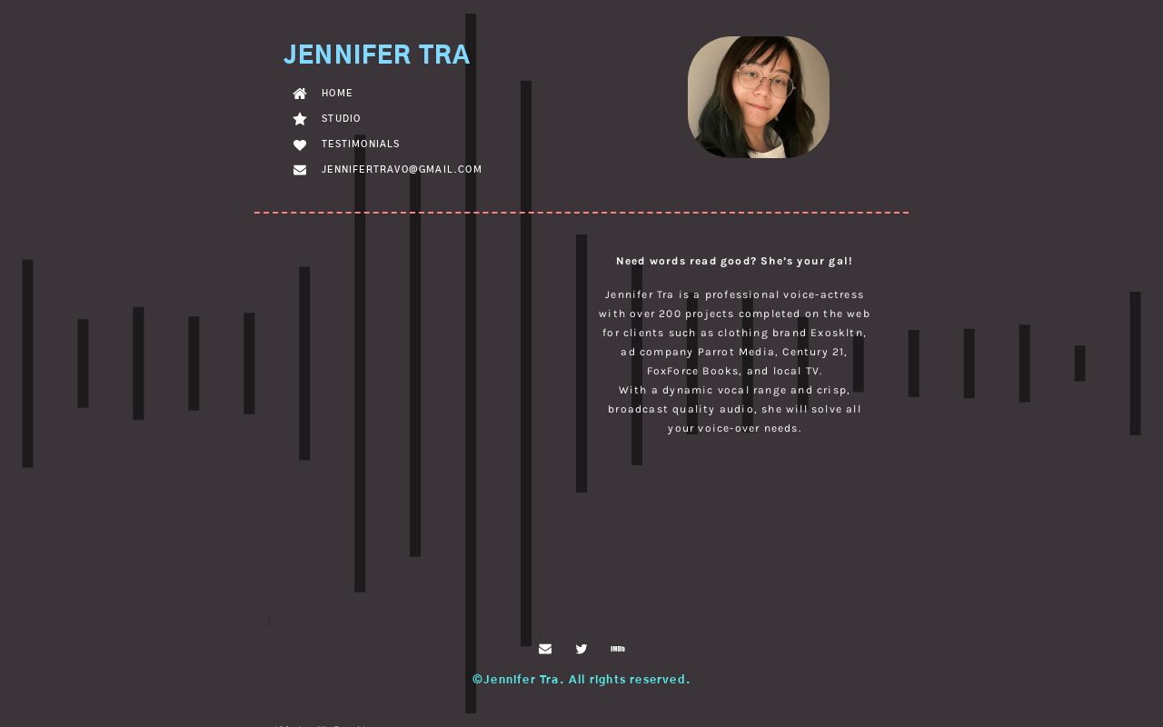 Voice Actor Website